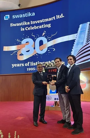 Swastika Investmart Rings the Bell on 30 Years of BSE Legacy
